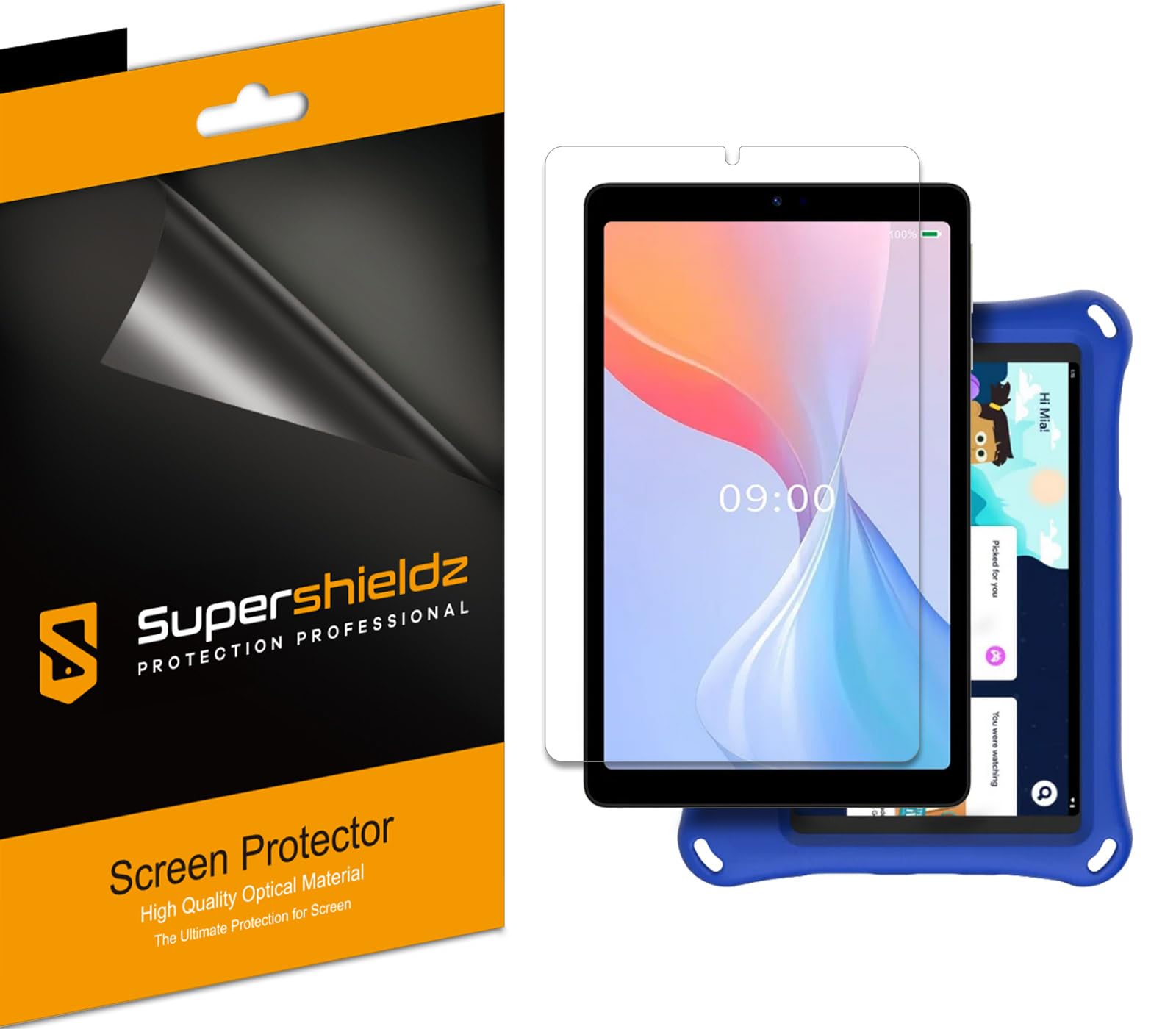 Amazon.com: Supershieldz (3 Pack) Designed for Onn 8 inch Tablet (2024 ...