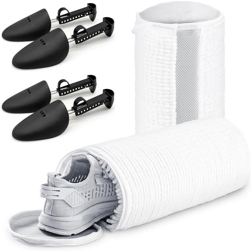 Earssa Shoe Washing Bag 360° Wrap-around Shoe Laundry Machine Bag ...