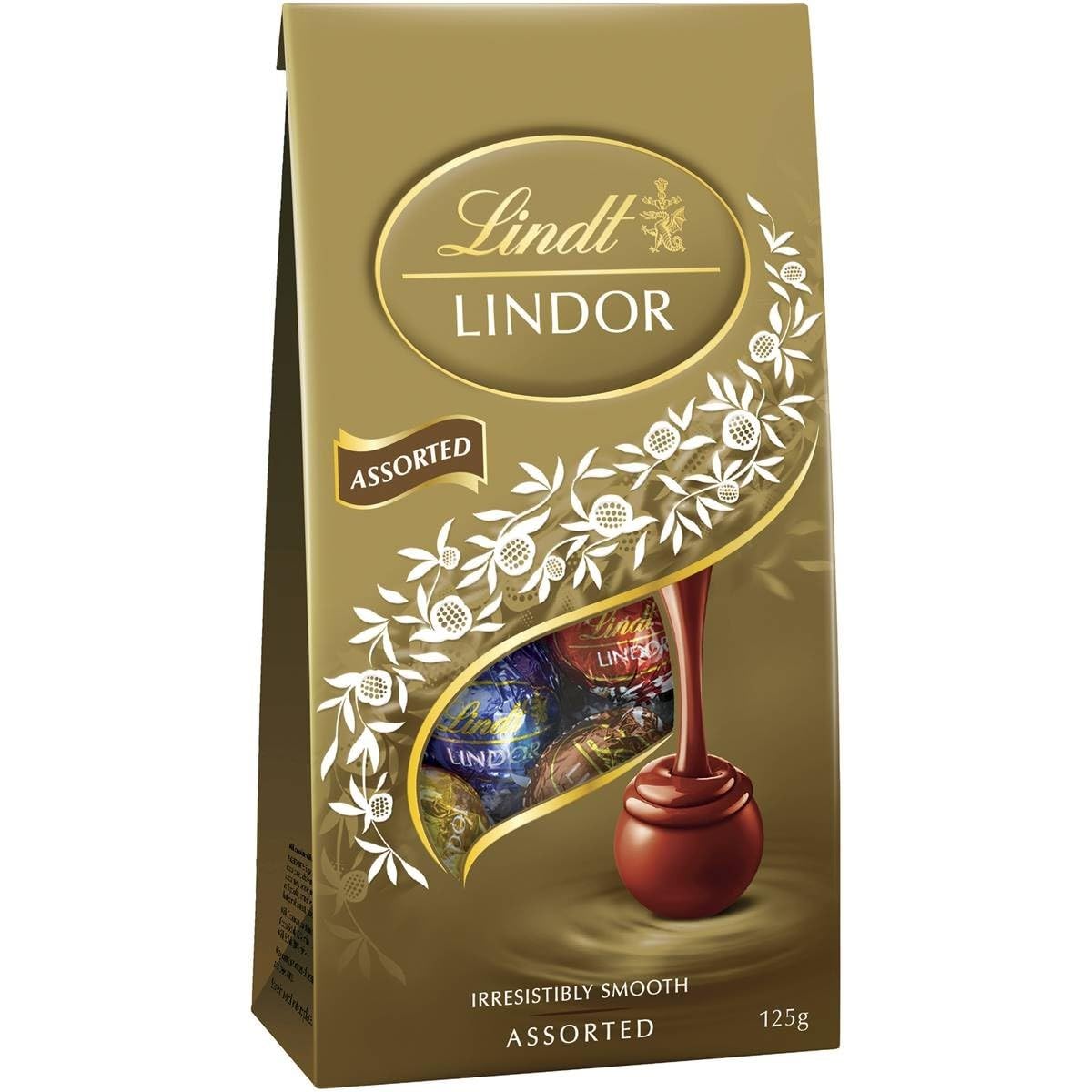 Lindt Lindor Chocolate Sharing Bag Assorted 125 g : Amazon.com.au ...