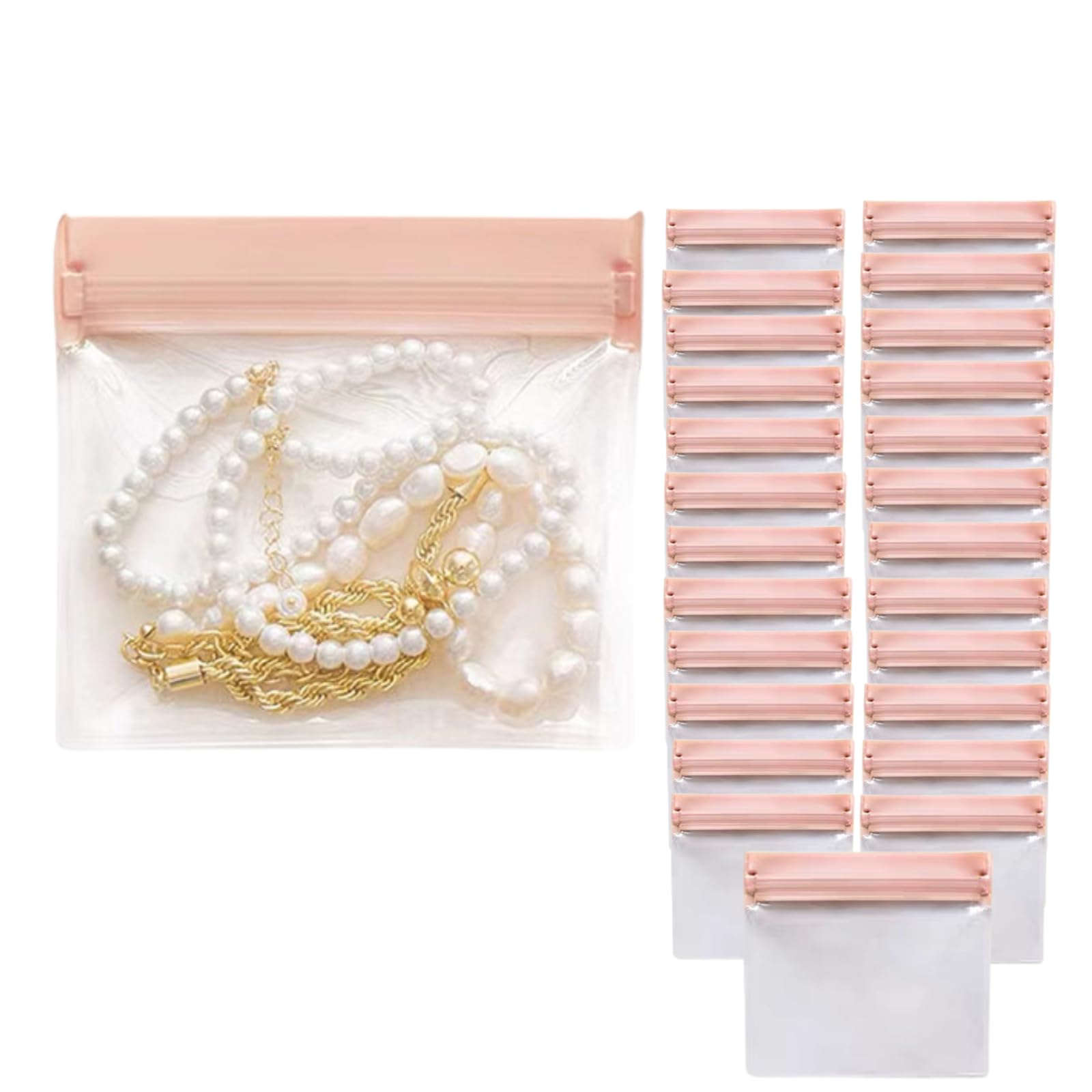Amazon.com: 25 PCS EVA Plastic Packing Bags, Transparent Sealable ...