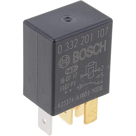 Bosch 0332209150 Mini Relay 12V 30A, IP5K4 Operating Temperature from ...
