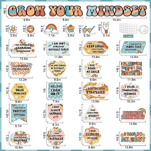 Snapklik.com : 29Pcs Retro Groovy Bulletin Board Classroom Decorations ...