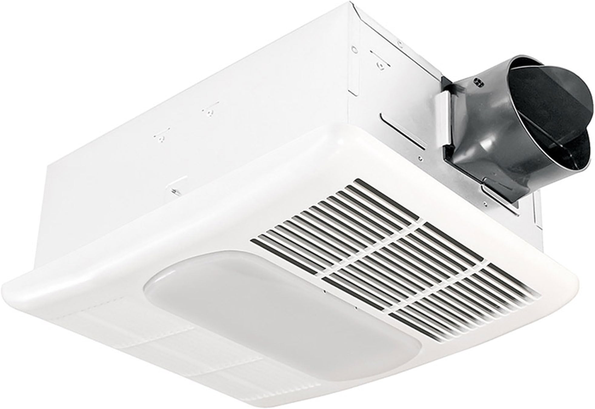 Broan-NuTone Non-Lit PowerHeat Bathroom Exhaust Fan and Heater, 80 CFM ...