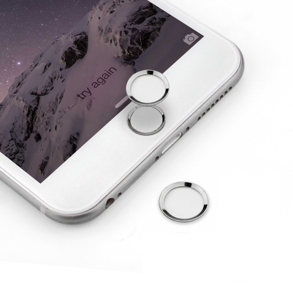 Cell Phone Home Stickers Touch ID Home Button Sticker High Sensitivity ...