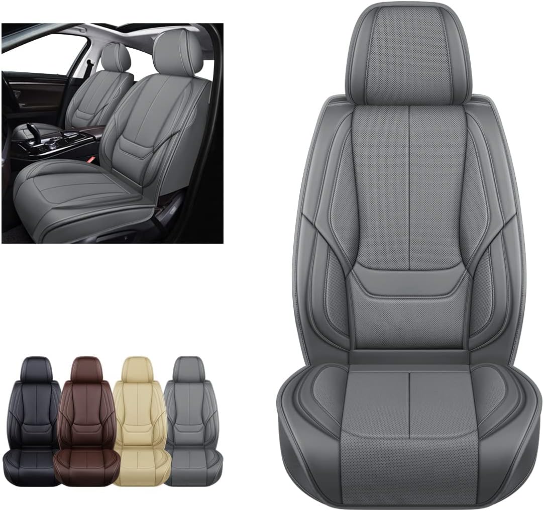 Amazon.com: OASIS AUTO Car Seat Covers Accessories 2 Piece Front ...