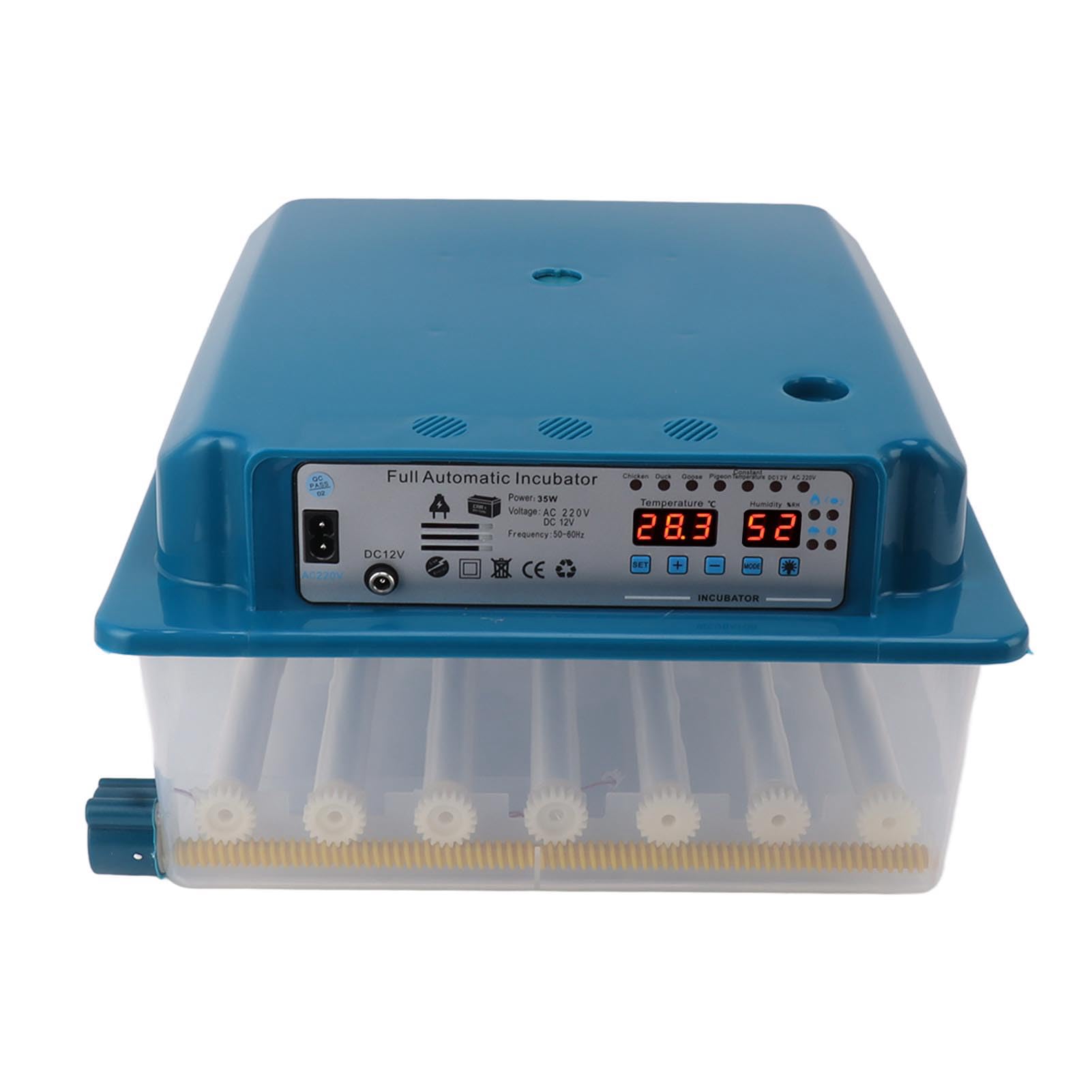 Amazon.com: Poultry Hatching Machine, Automatic Eggs Incubators ...