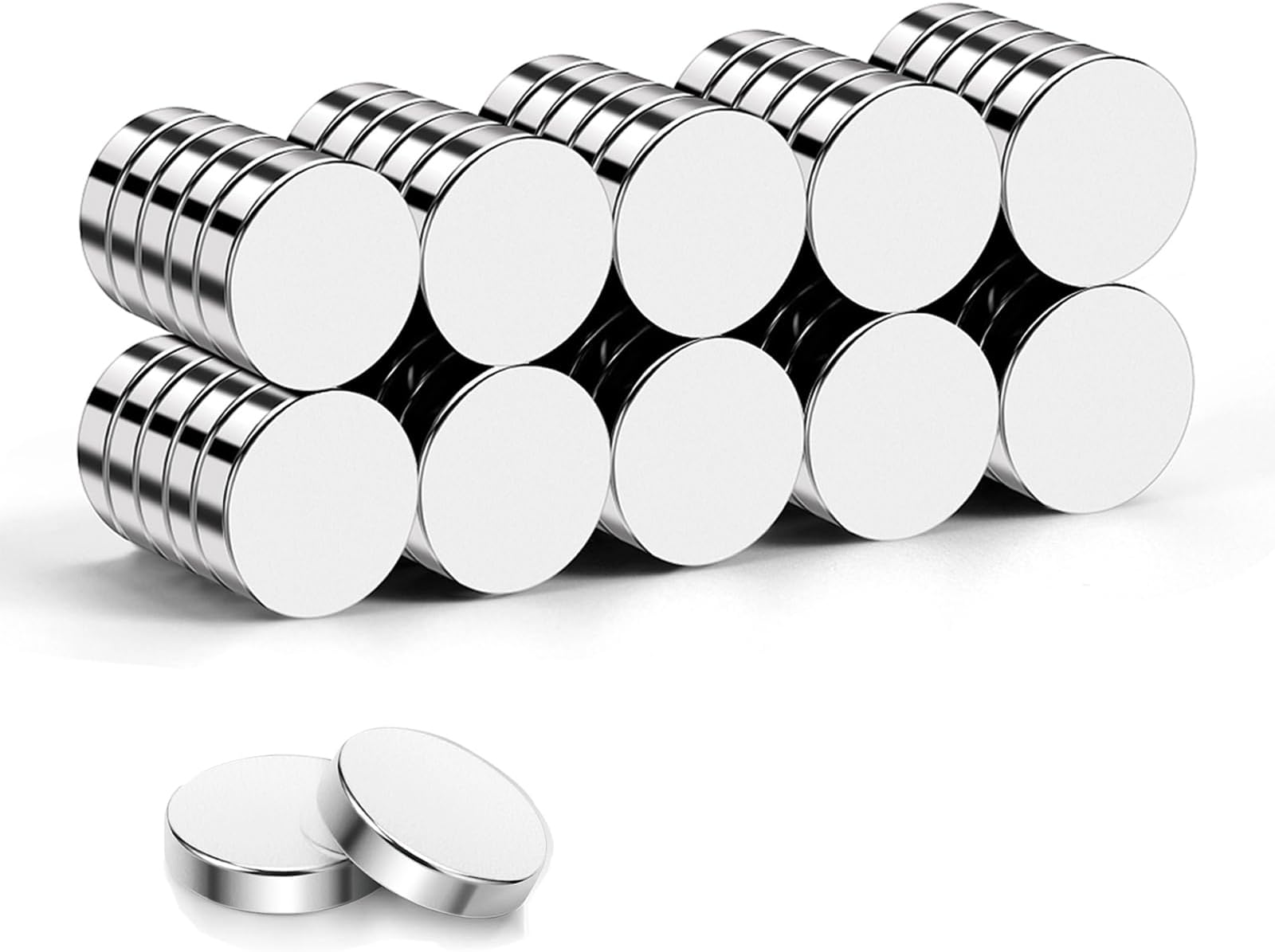 GQVOSXC Paquete de 100 Imanes magnéticos para Nevera, Pegatinas ...