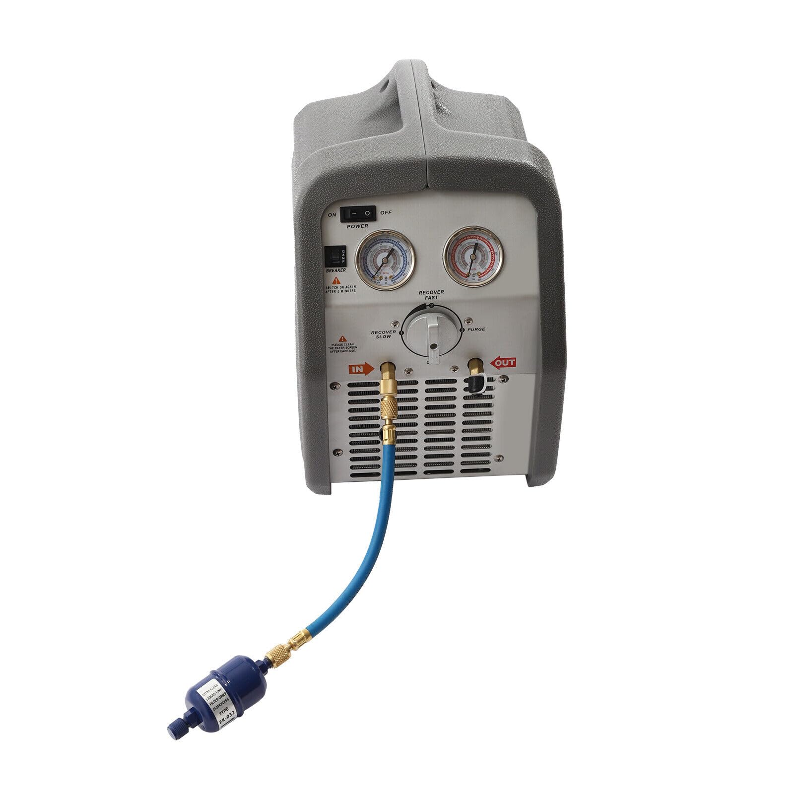 Amazon.com: 110v 60hz Two Cylinder Twin Refrigerant Recovery Machine 3 ...
