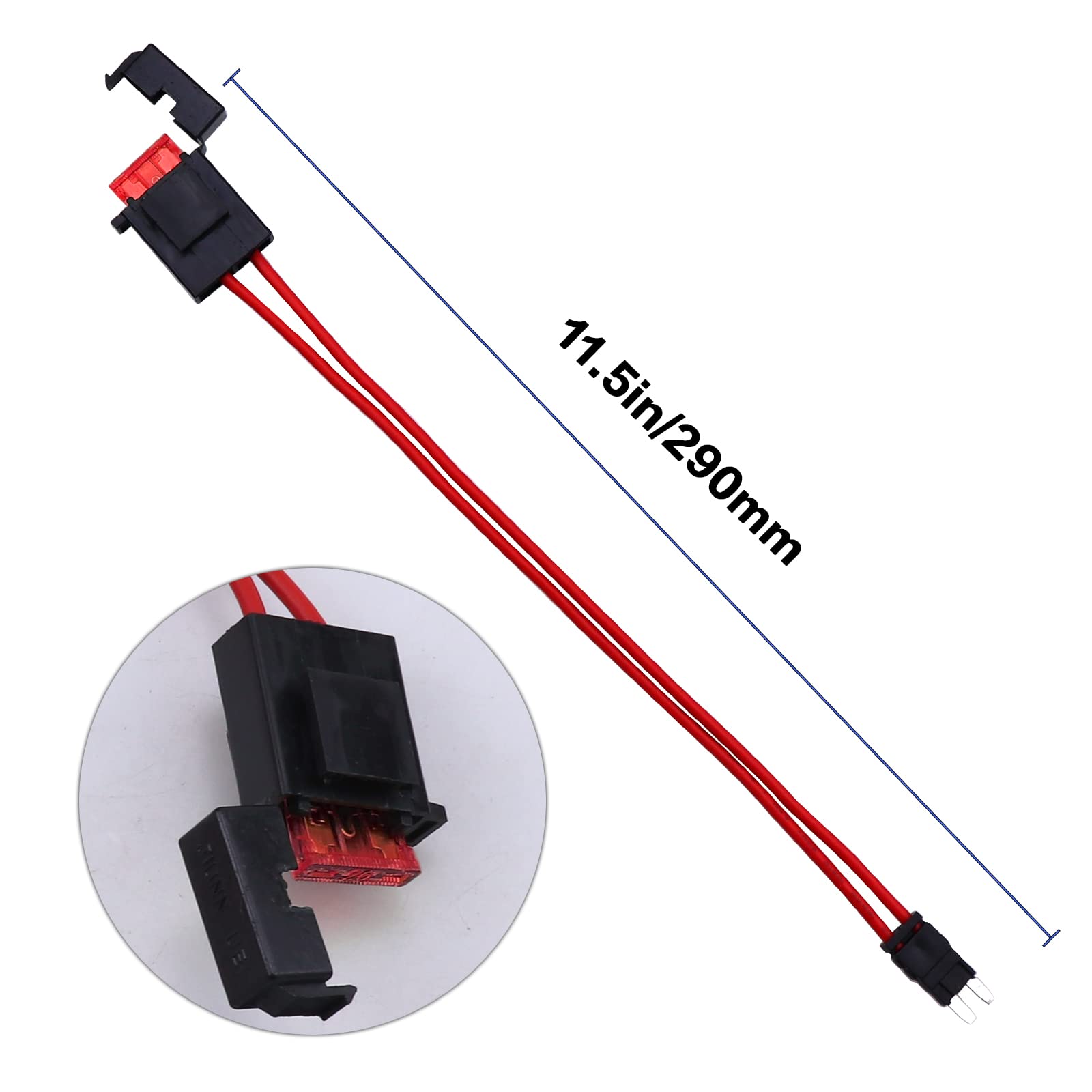 Snapklik.com : ZOOKOTO 32V 16 AWG Specialized Car Fuse Holder Connector ...