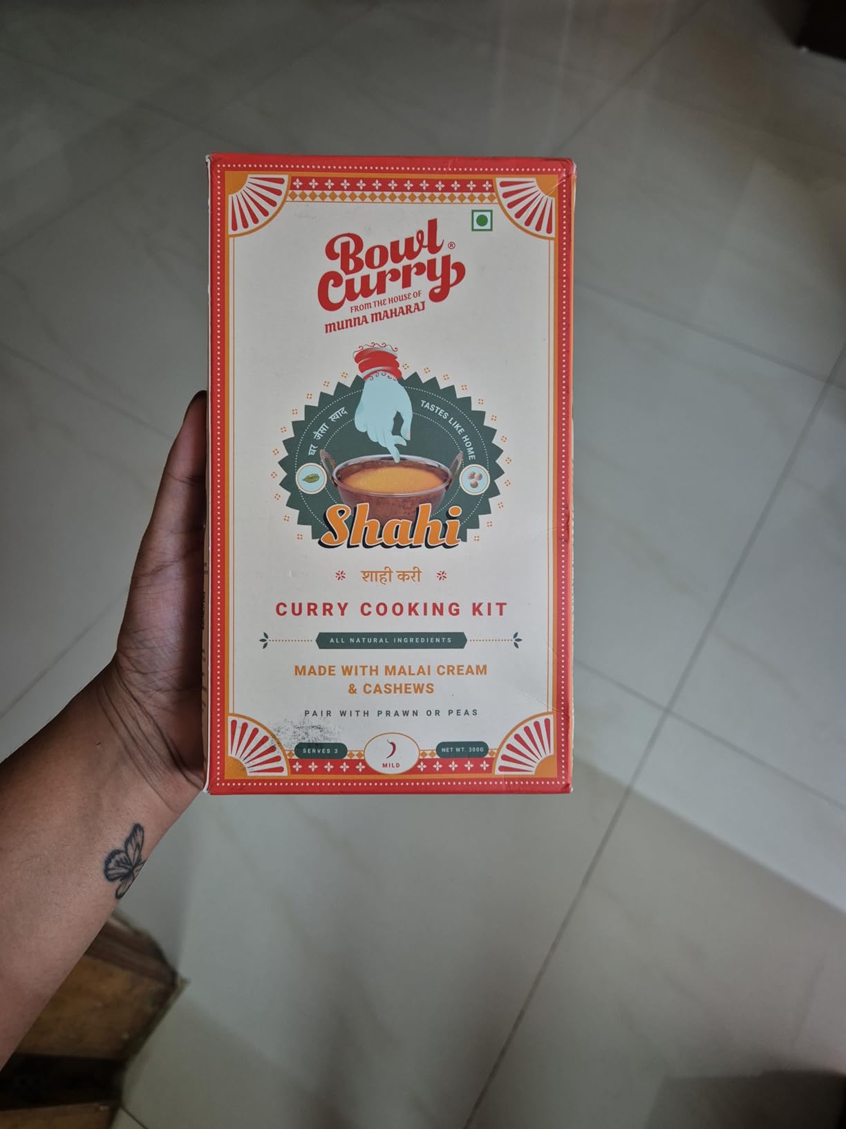 Bowl Curry Shahi Curry Paste| Ready to Cook Gravy Pouch | Indian Masala ...