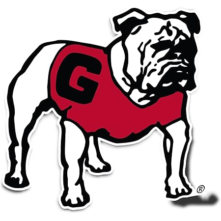 University of Georgia Sticker Bulldogs UGA Dawgs Stickers Vinyl Decals ...