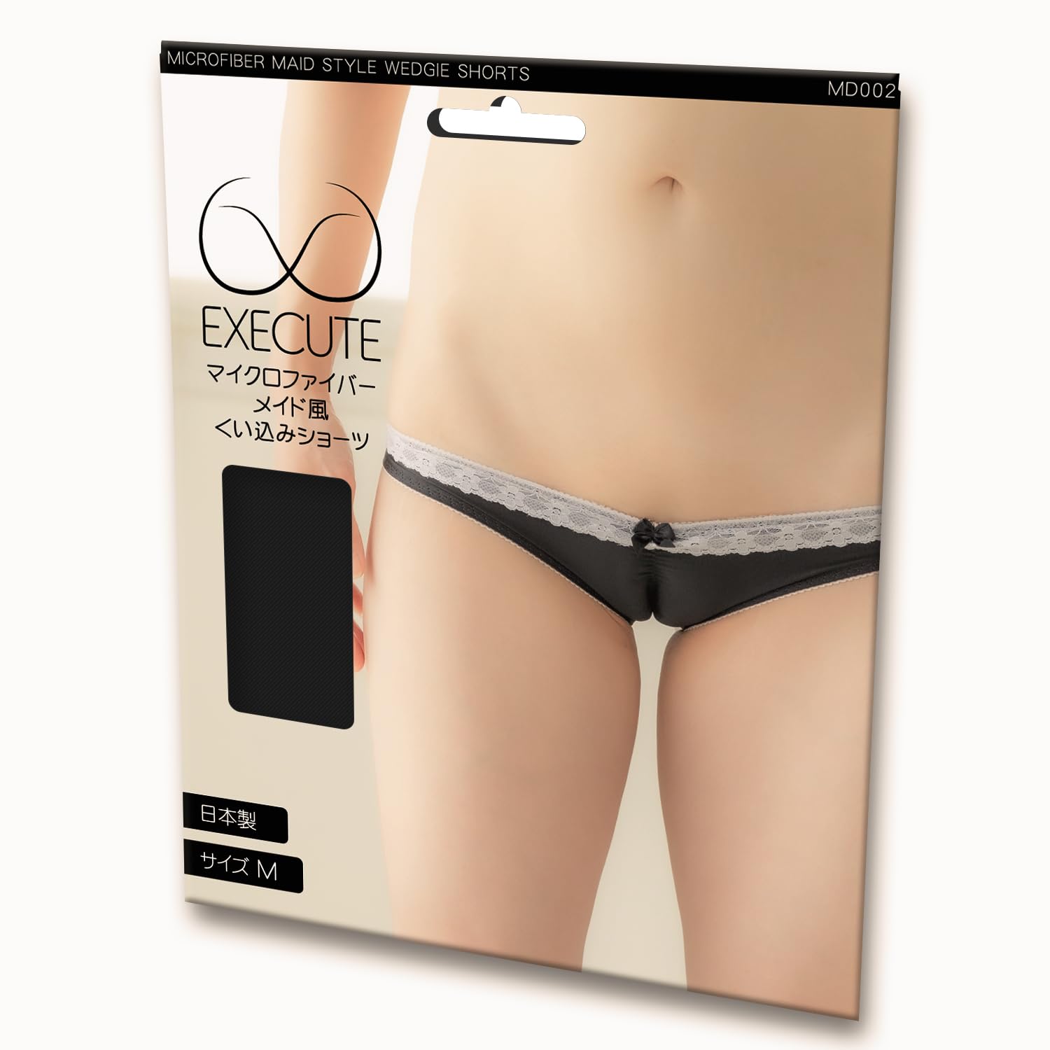 Amazon | [エクゼキュート] メイド風コスチューム [エグゼキュート]EXECUTE マイクロファイバーメイド風 レディース ブラック、ホワイト M | EXECUTE(エクゼキュート ...