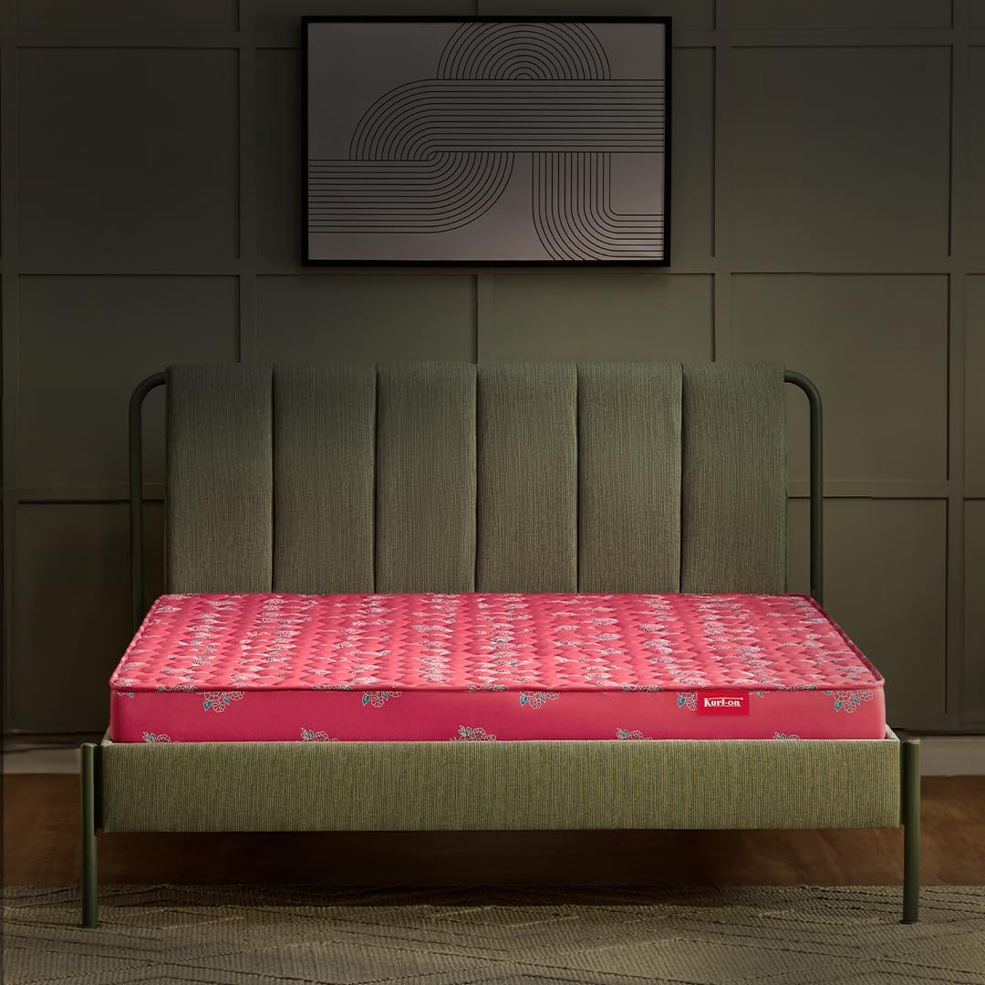 Kurl-On Mattress | Orthopedic Roll Pack Mattress | 5-Inch Single Size ...