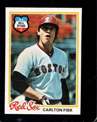 Amazon.com: 1978 TOPPS #270 CARLTON FISK NM RED SOX HOF : Collectibles ...