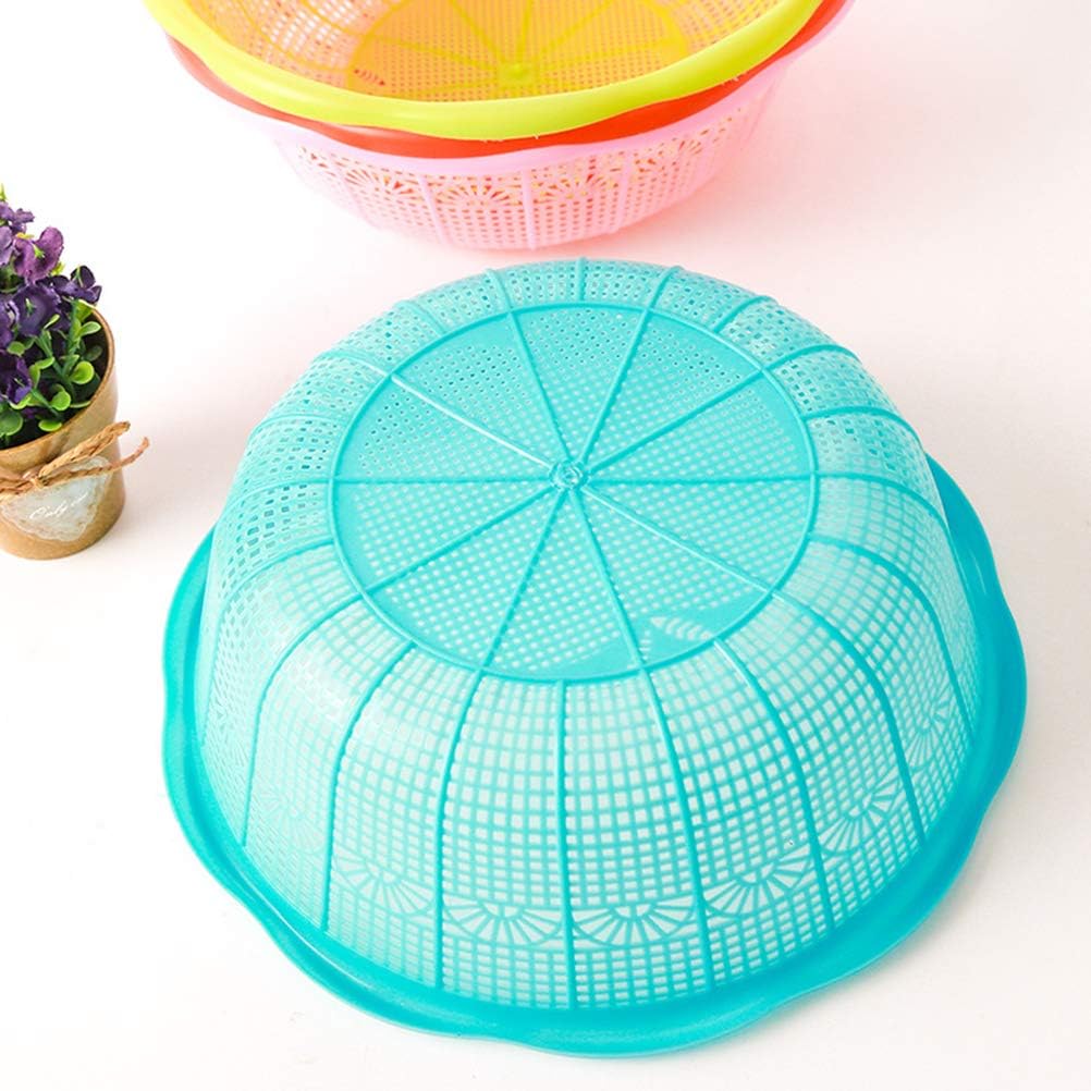 Plastic Rice Basket Multifunctional Fruit Vegetables Colander Washing ...