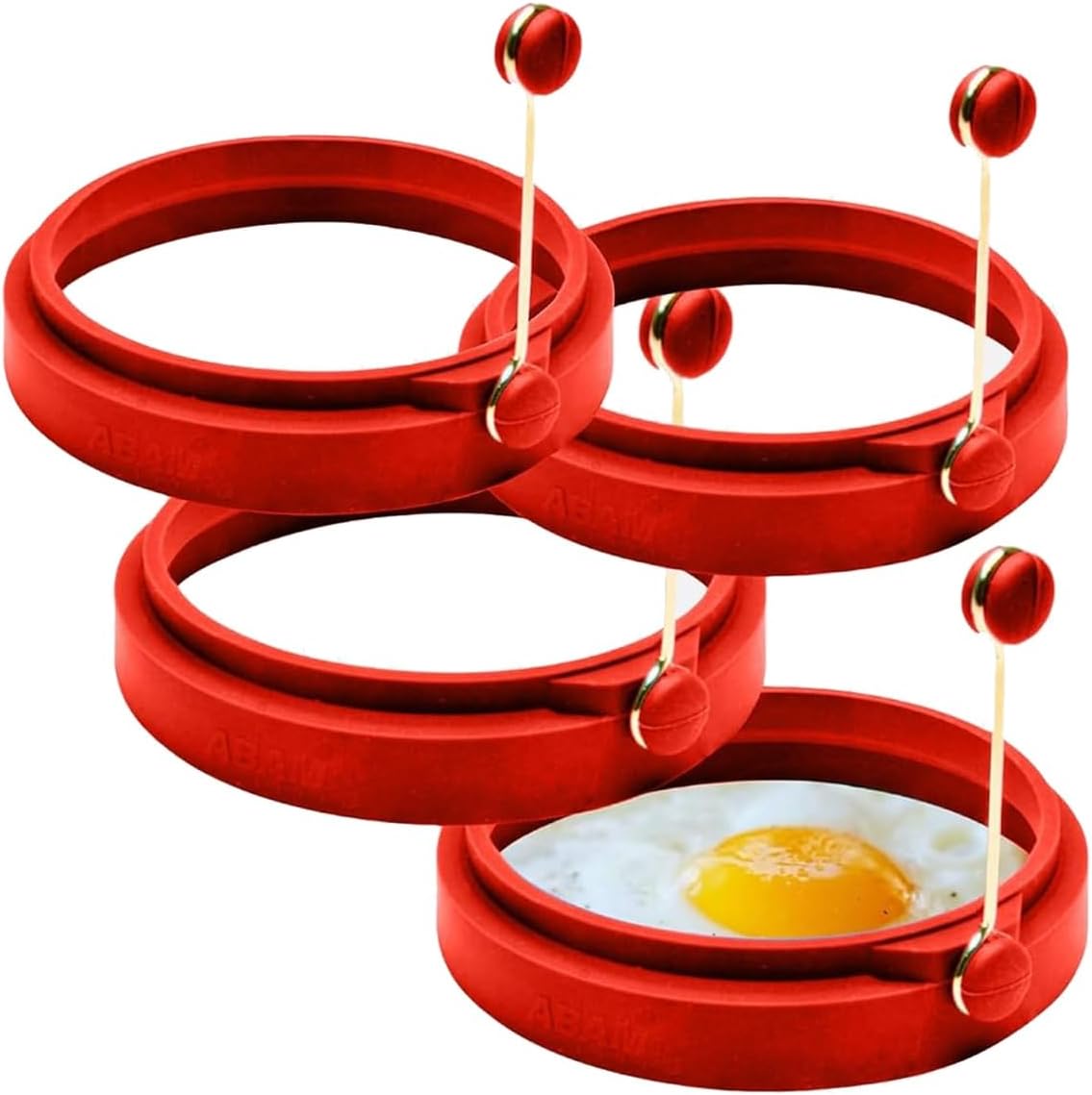 Amazon.com: Joie Roundy Silicone Egg Ring (2 pack): Home & Kitchen