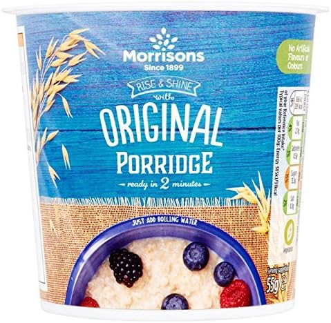 Morrisons Original Porridge Pot 55g : Amazon.ca: Grocery & Gourmet Food