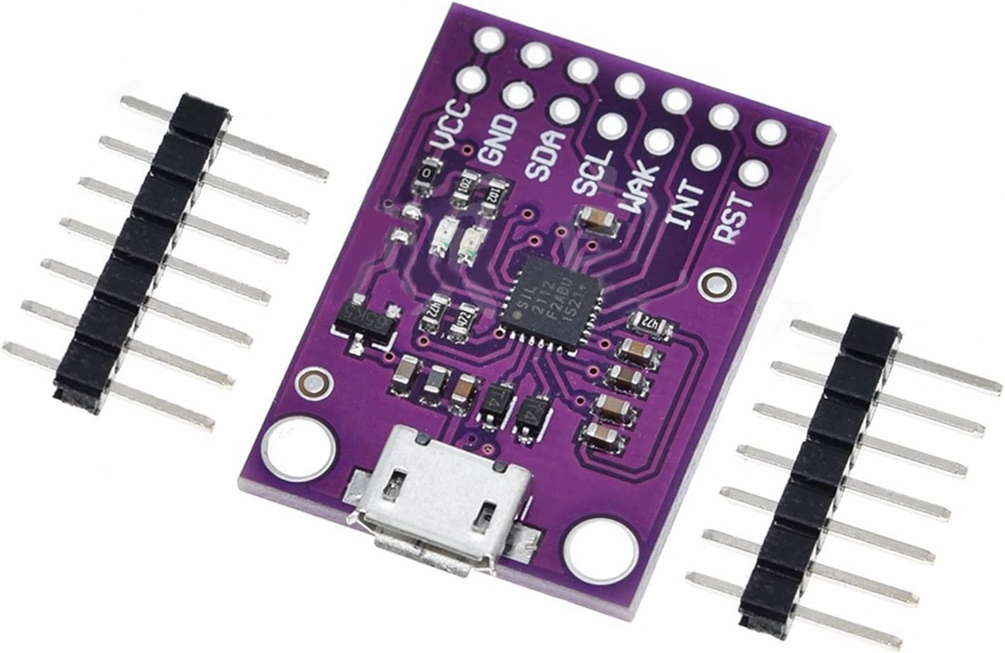 Amazon.com: LKOOFHNM MCU-2112 CP2112 Evaluation Kit for The CCS811 Debug Board USB to I2C ...