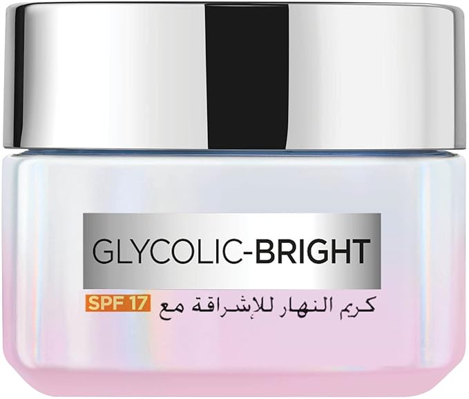 L'Oréal Paris Glycolic Bright Glowing Day Cream with SPF17 50ML: Buy ...