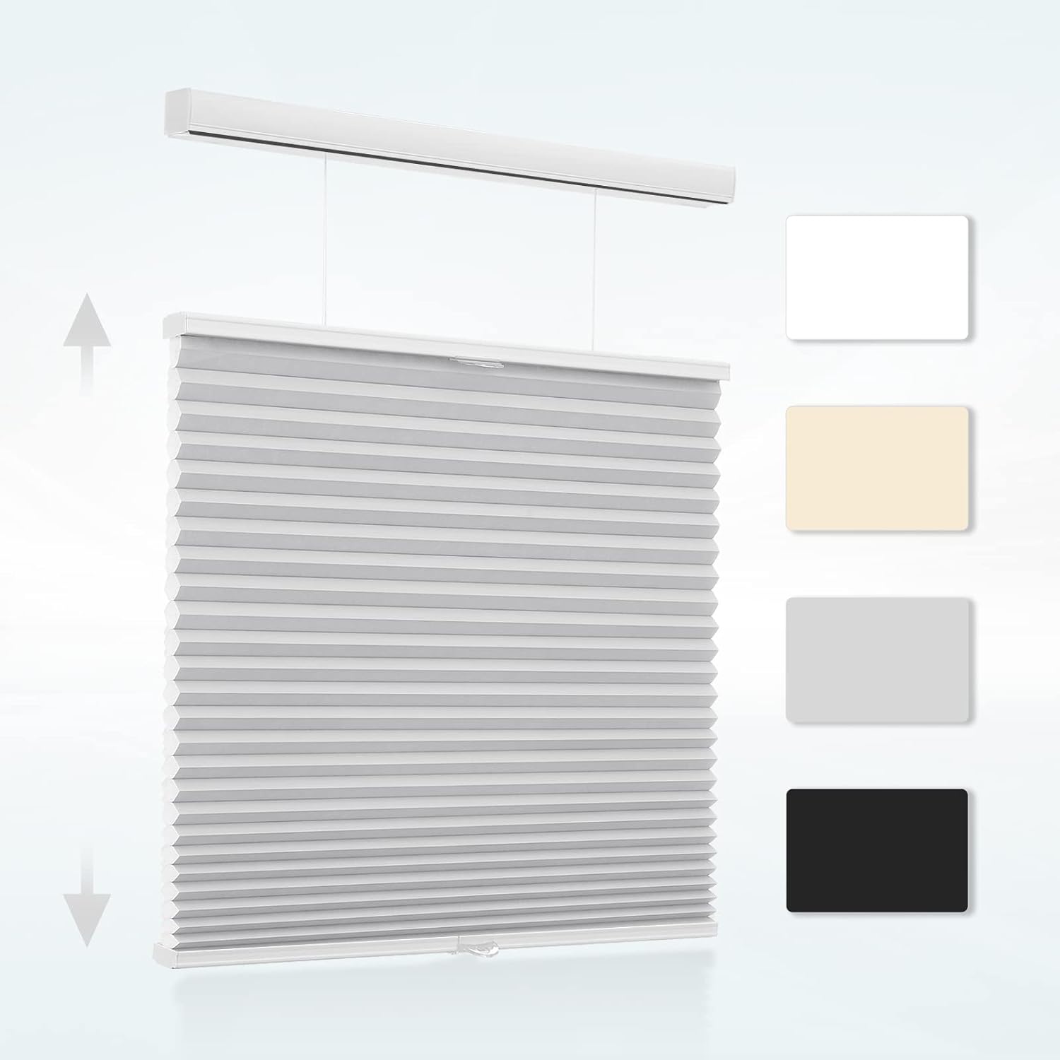 Amazon.com: MYshade Top Down Bottom Up Shades Light Filtering Shades ...