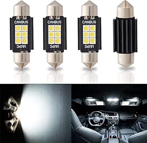 Amazon.com: ANTLINE Newest 6418 6411 DE3425 DE3423 LED Bulb White (4 ...