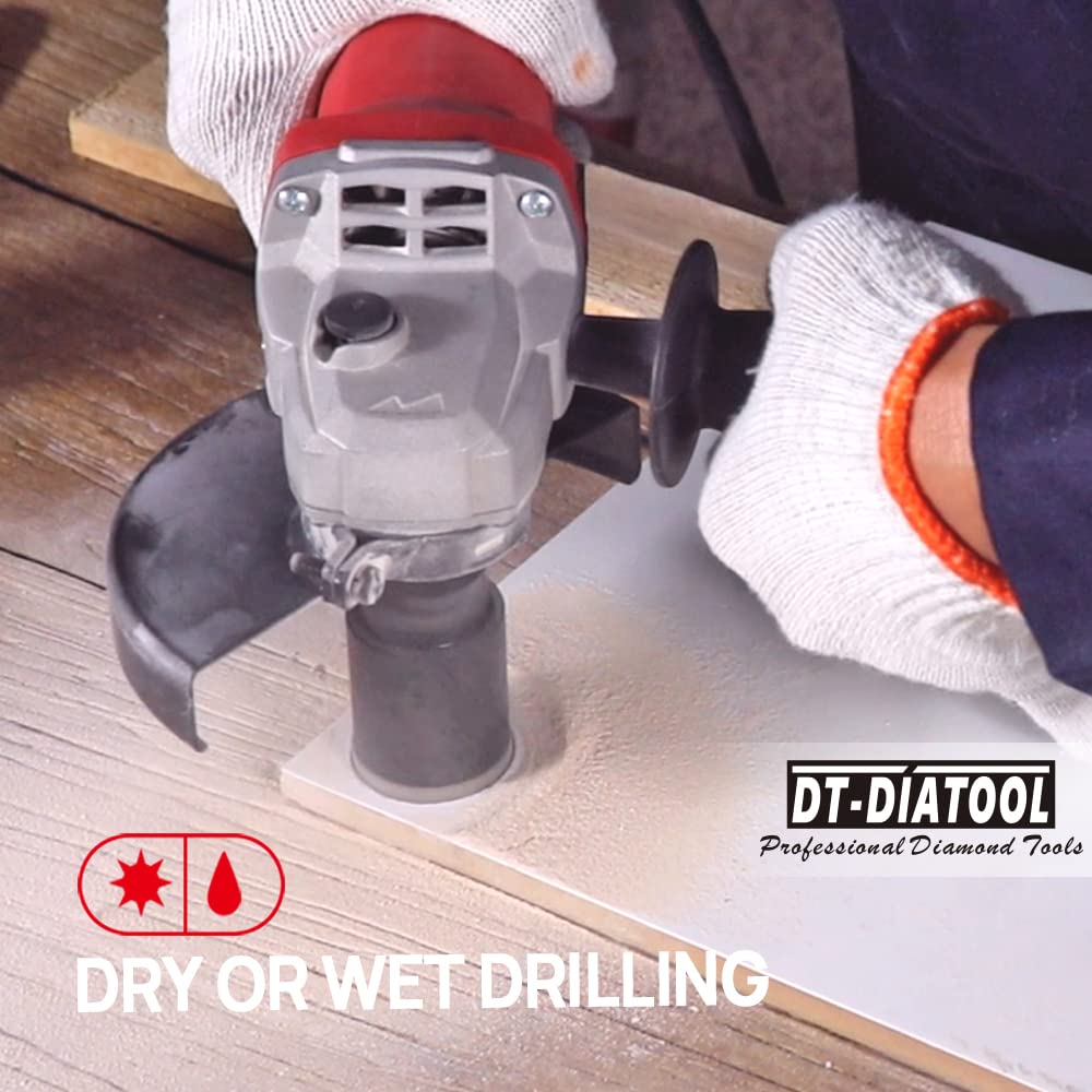 Snapklik.com : DT-DIATOOL Daimond Core Drill Bit 3 Inch Vaccum Brazed ...
