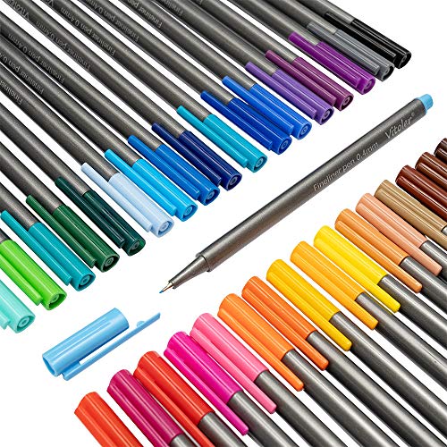Snapklik.com : Colored Pens, Fine Line Drawing Marker 36 Colors ...