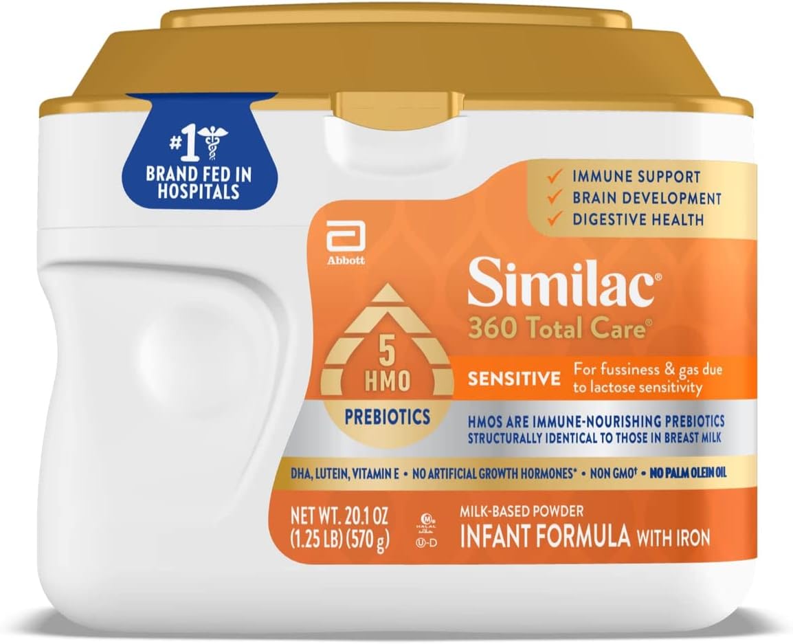 Amazon.com: Similac 360 Total Care Sensitive Infant Formula for ...