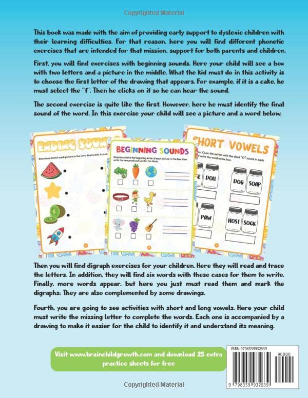 Snapklik.com : Orton Gillingham Phonics Workbook: 100 Phonics ...