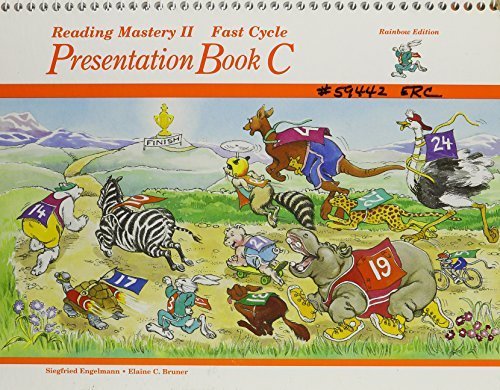 Reading Mastery Fast Cycle I and II 1995 Teacher Presentation Book C ...