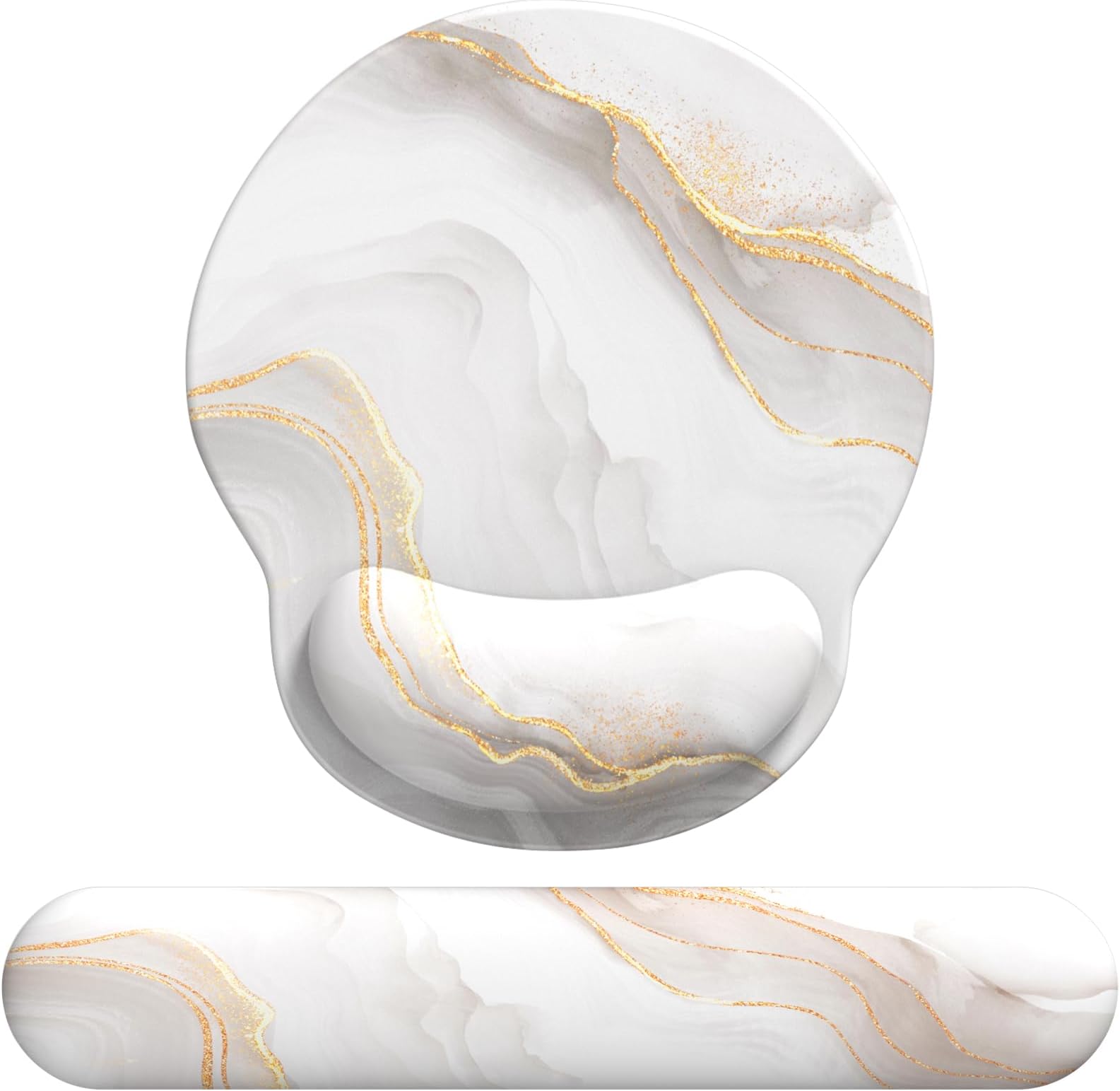 Amazon.com : eulps Mouse Pad Wrist Support, Ergonomic Memory Foam ...