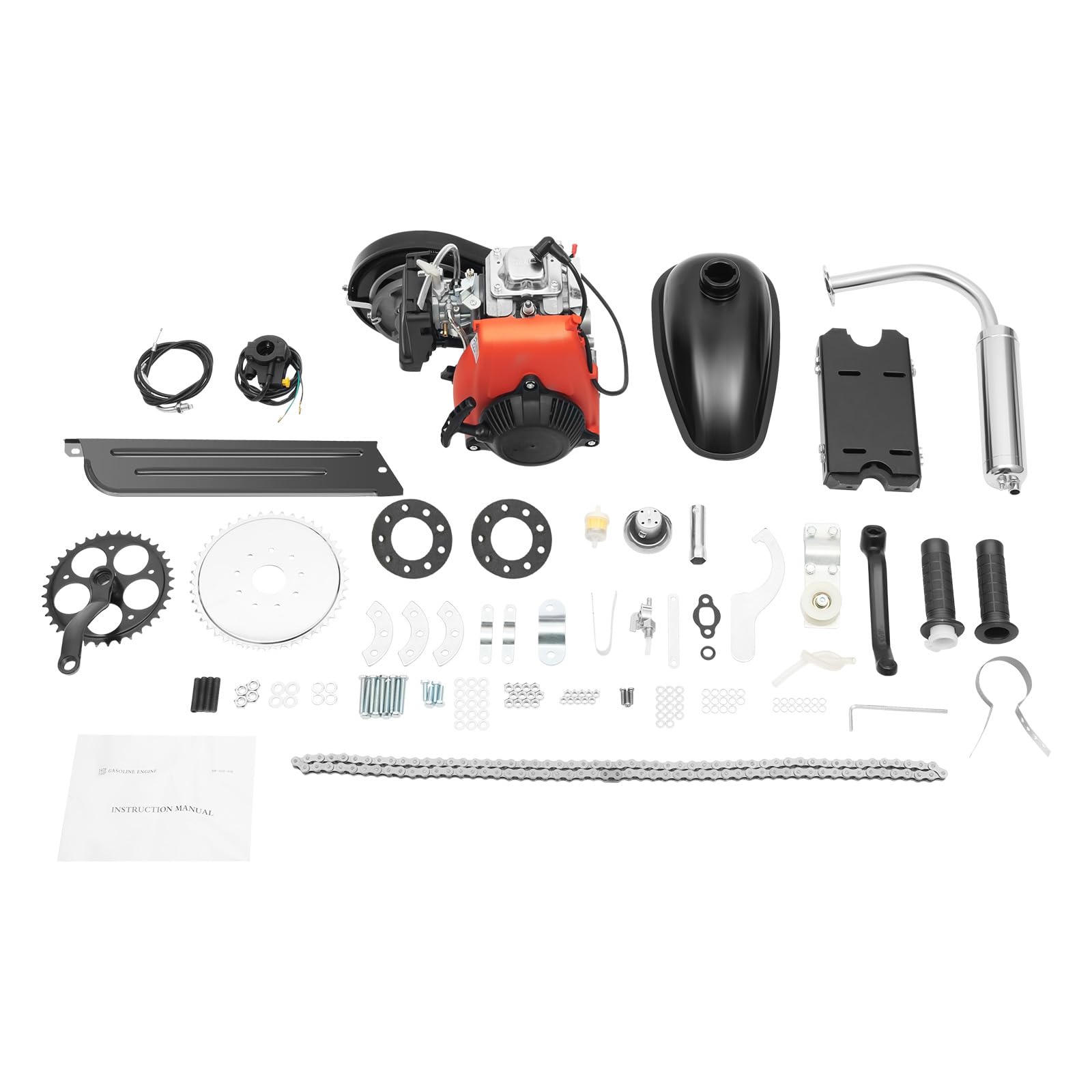 Dirt Bike Accessories 49cc 4-Stroke Bicycle Engine Kit - Complete ...