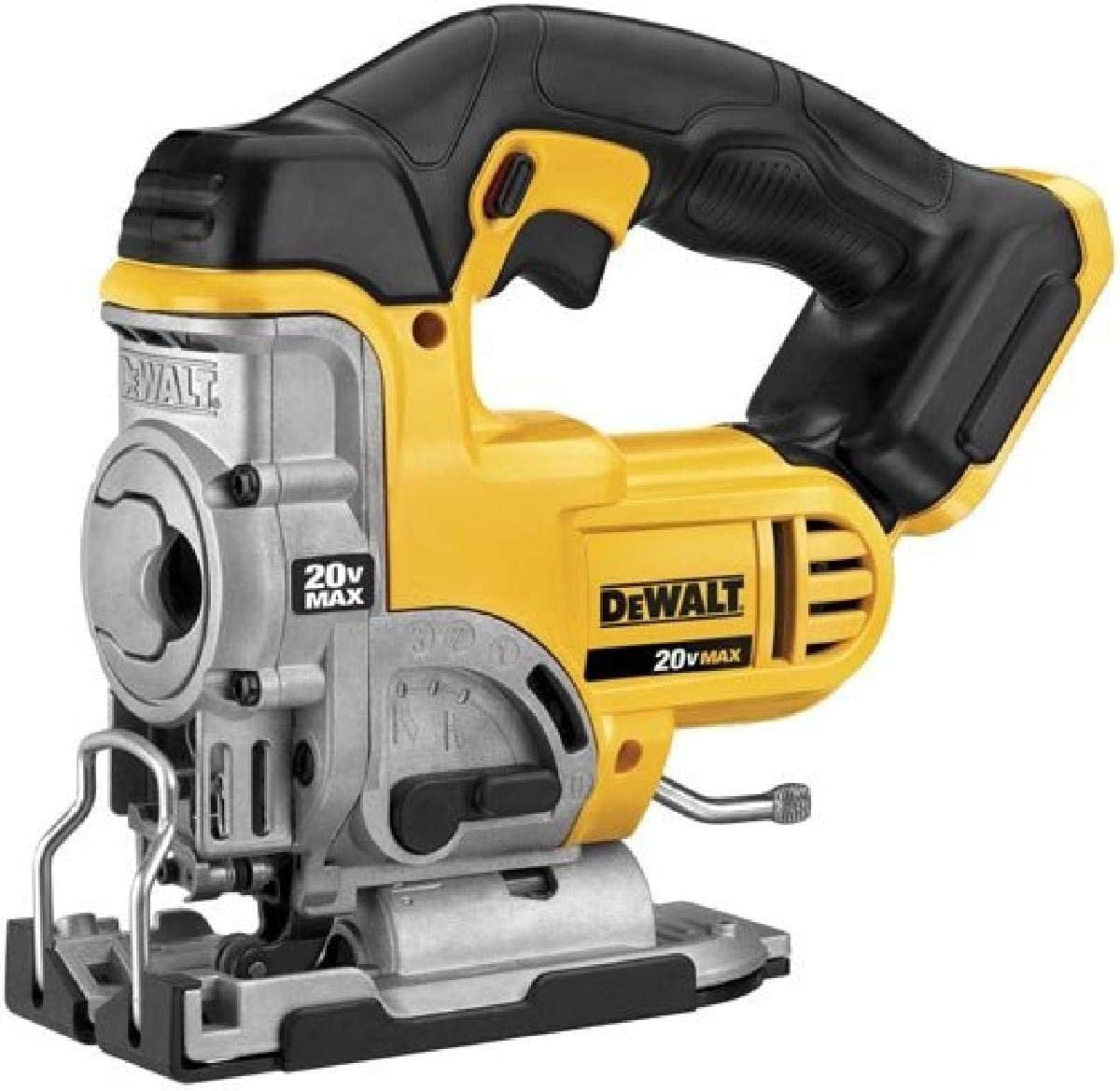 DEWALT DCS334N-XJ Cordless Jigsaw - XR 18V Brushless Yellow - Bare Unit ...