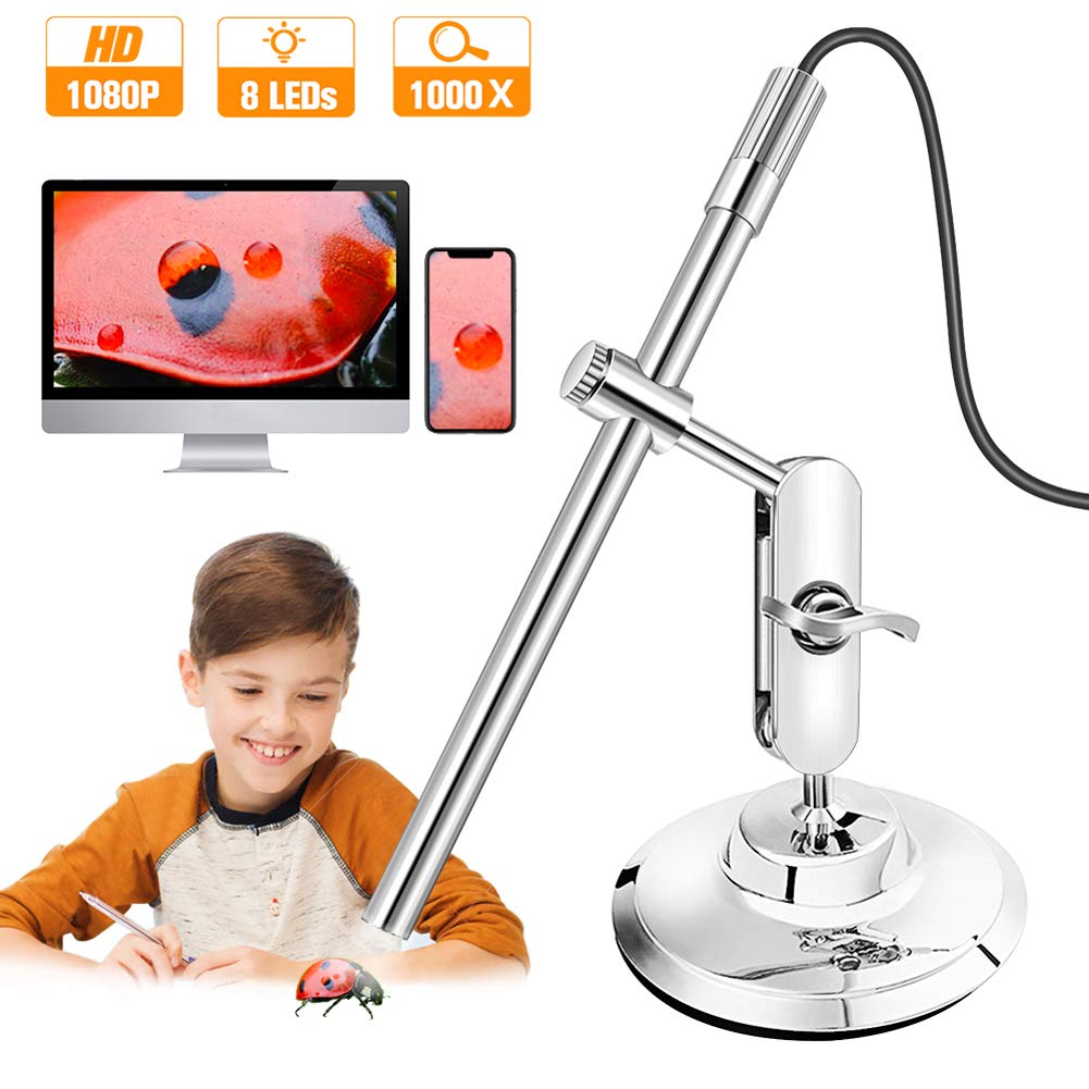 Buy Teslong Digital Micro USB, 1000x True Magnification Handheld ...