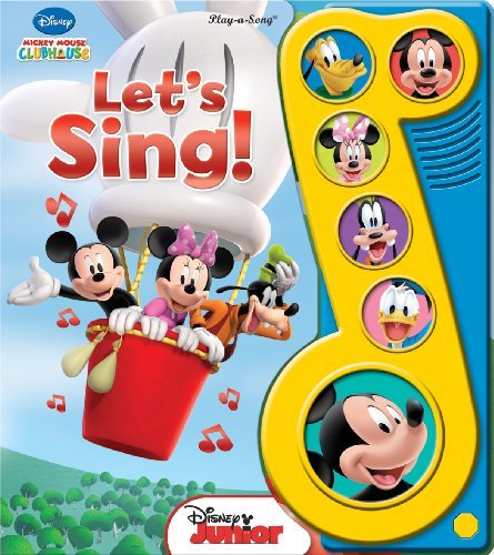 Mickey Mouse Clubhouse: Let's Sing!: Play-a-Sound Book (2012-04-01 ...