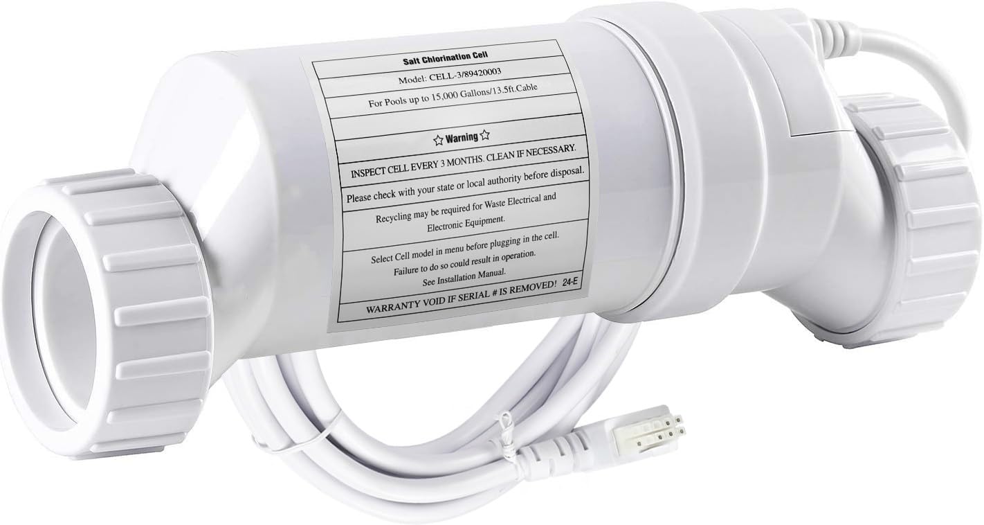 Amazon.com : Fexhull Salt Cell up to 15000 Gallons Pool Fit for Hayward ...