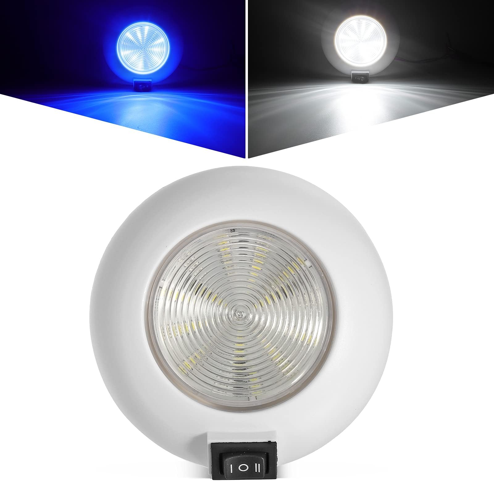 Amazon.com: LED Dome Light - High Power 6" LED Downlight - 12VDC ...