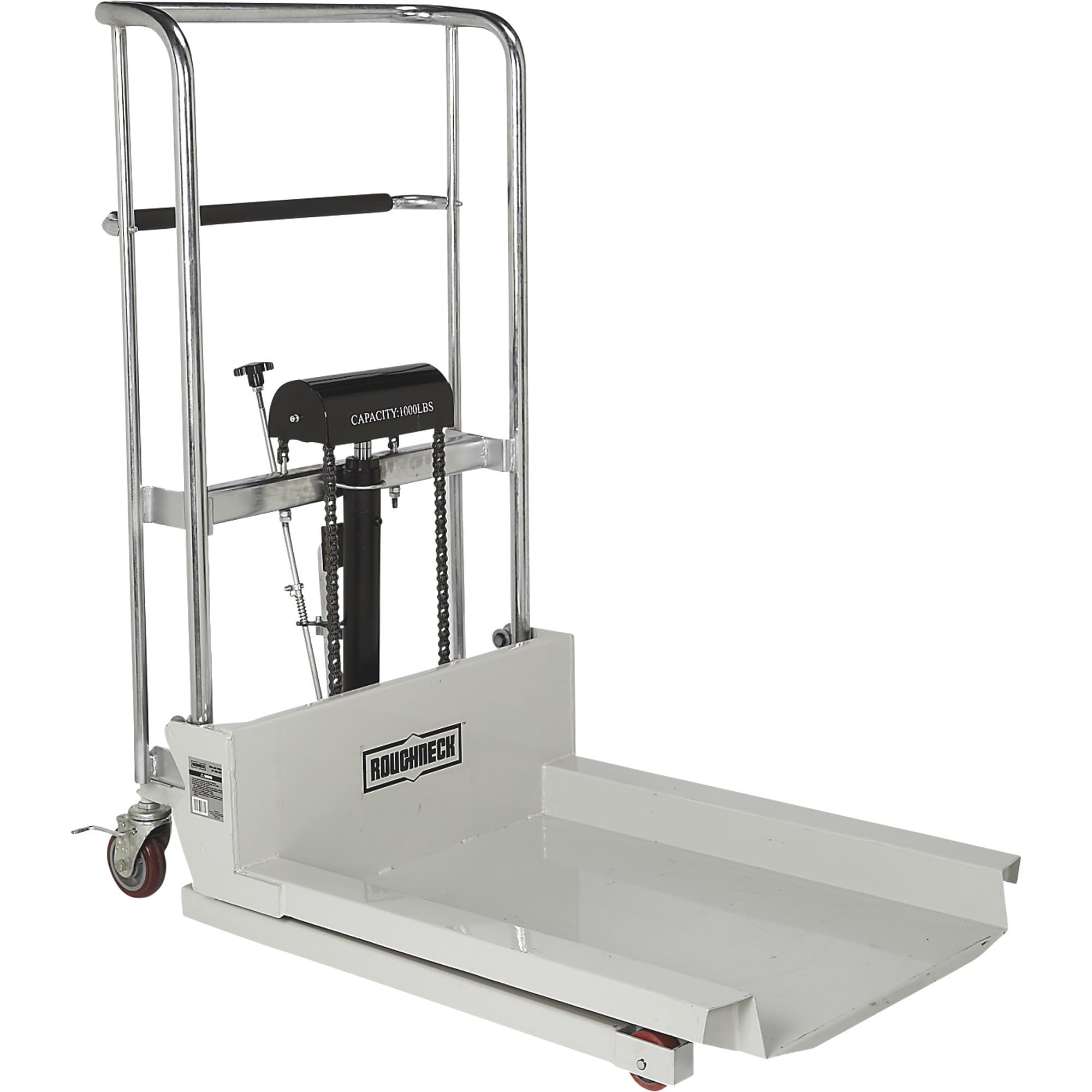Amazon.com: Roughneck Ultra Low-Profile Lift Table Cart - 1,000-Lb ...