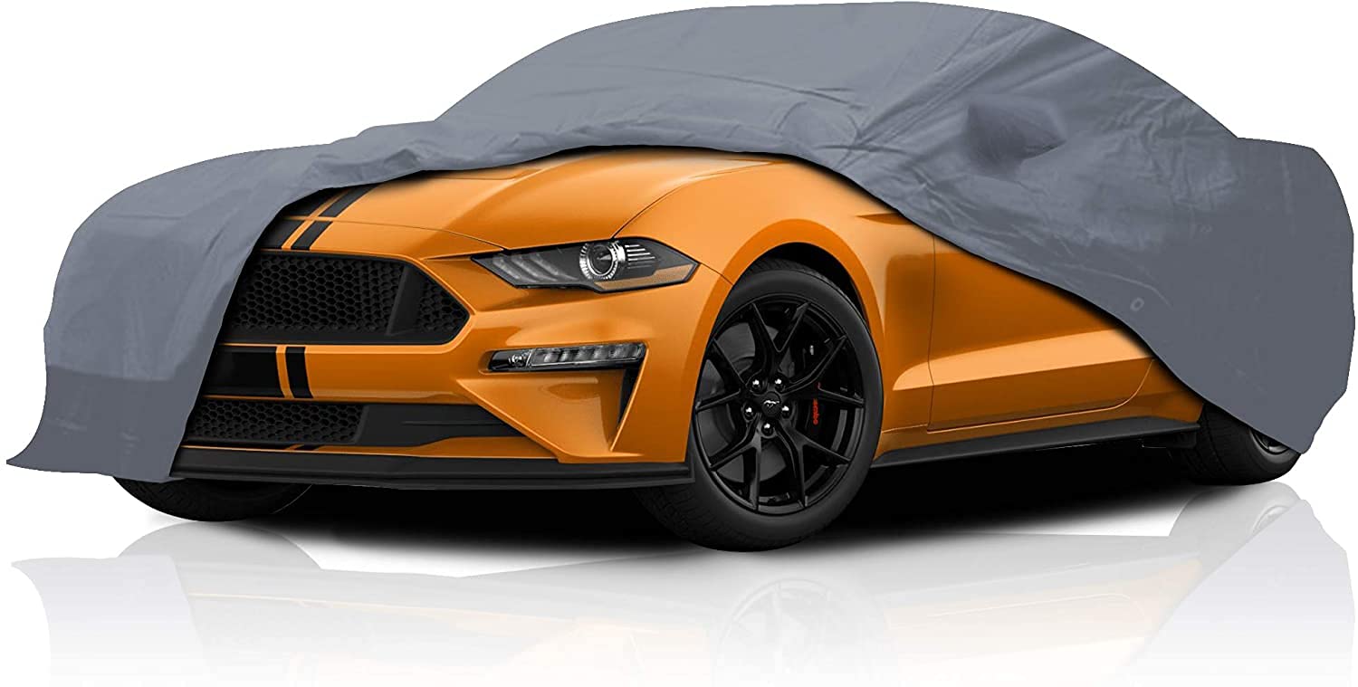 4 Layer Waterproof Cover Ford Mustang 5th Gen Custom Car Cover - 4 ...