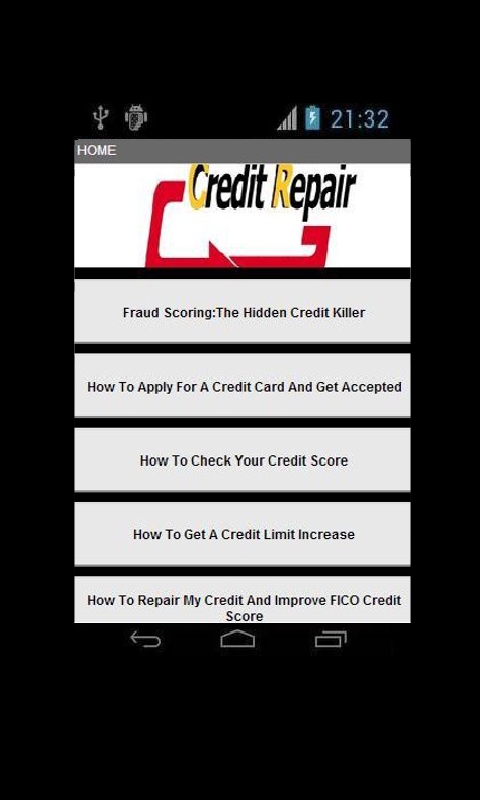 CREDIT REPAIR - App on Amazon Appstore