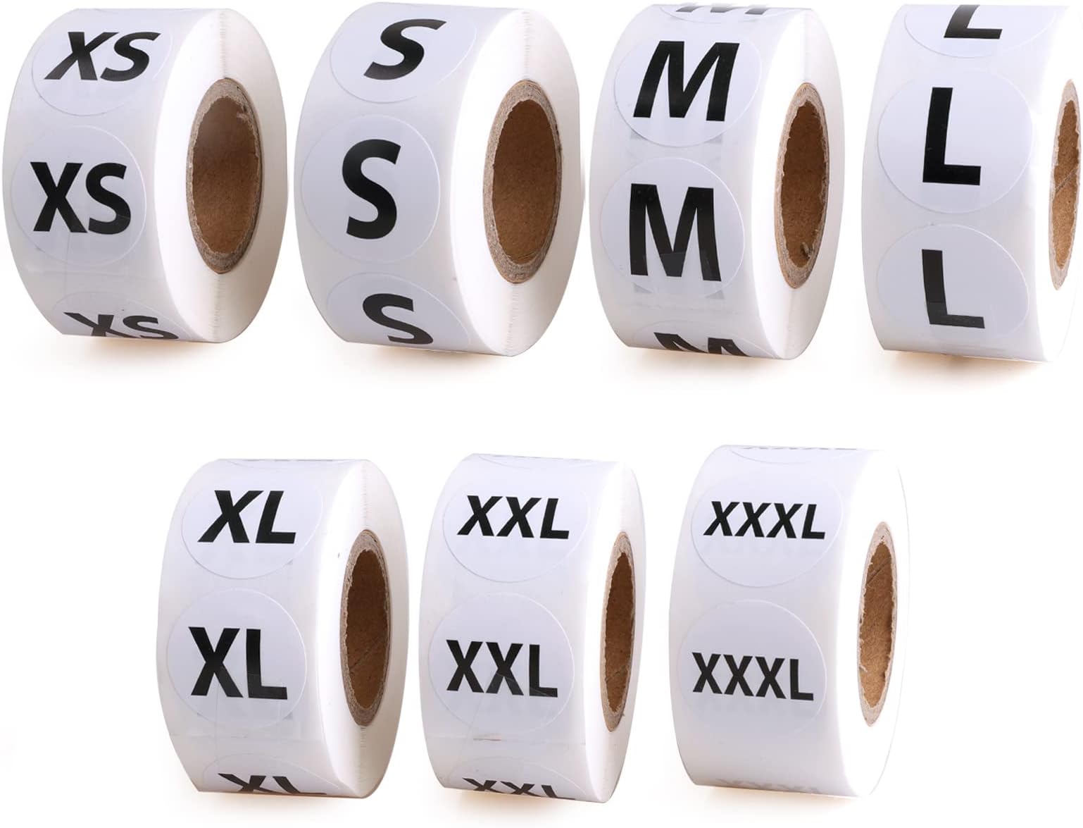 Amazon.com : FuraHa 3500 PCS Clothing Size Stickers Labels 7/8" Round ...