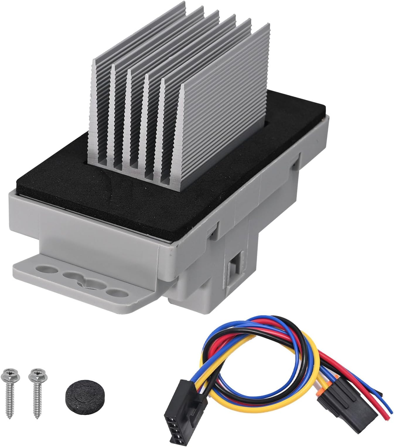 Anxingo 89018778 AC Blower Motor Resistor With Harness Replacement for ...