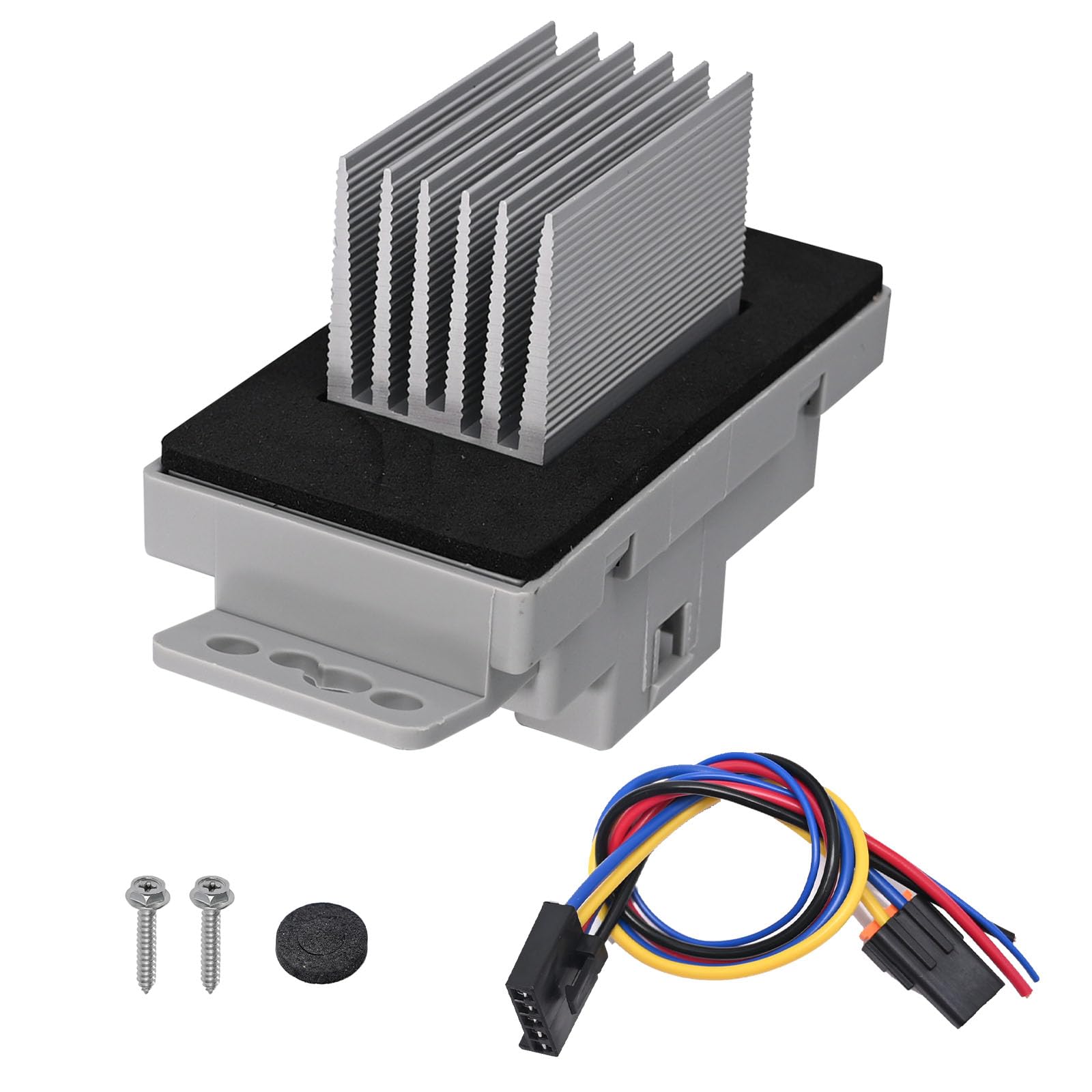 Anxingo 89018778 AC Blower Motor Resistor With Harness Replacement for ...