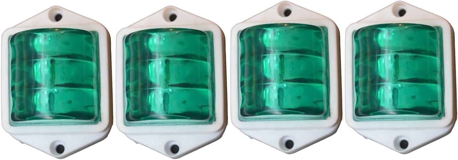 APSMOTIV 12V LED Clearance Lights Green Color for Trucks Trailer RV ...