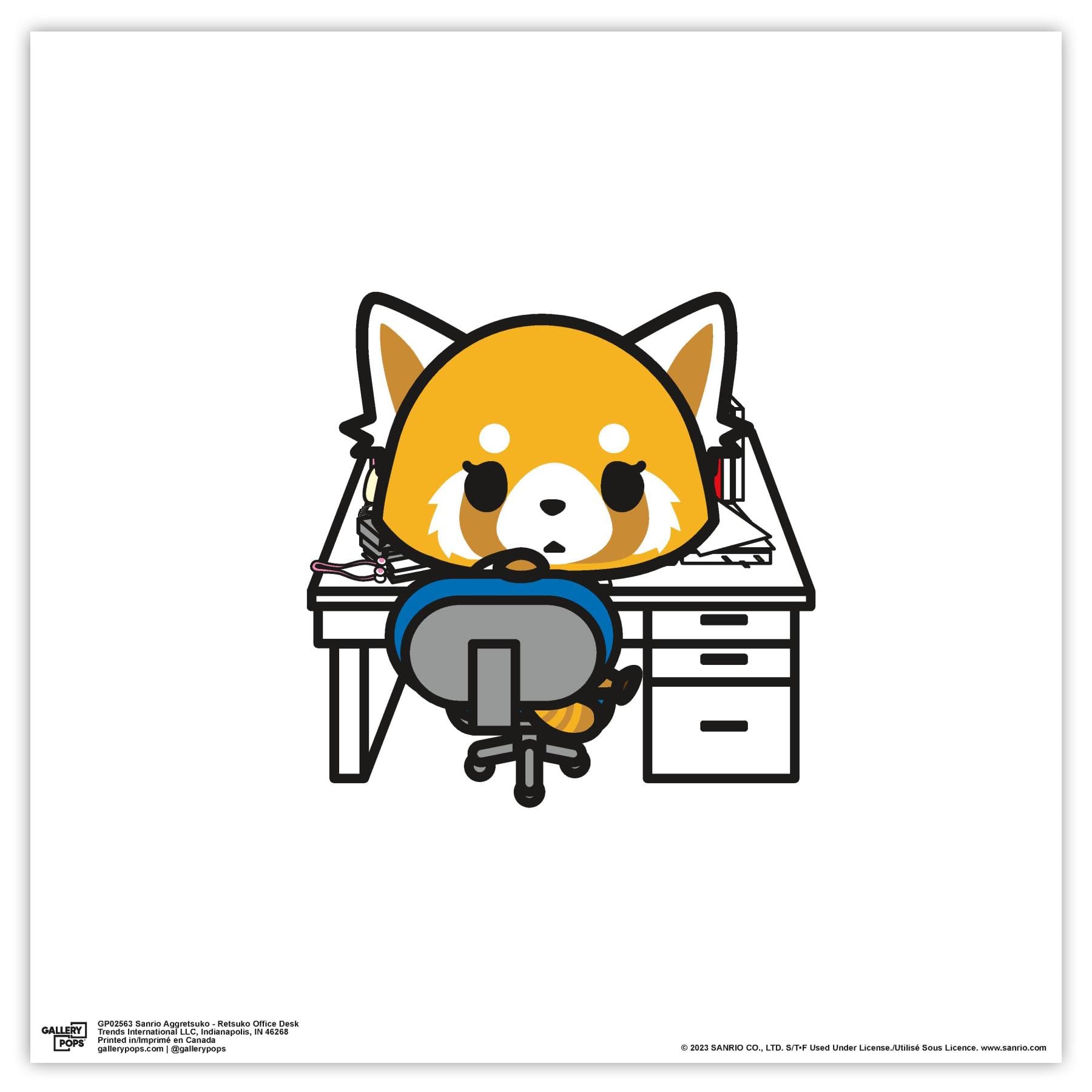 Amazon.com: Trends International Gallery Pops Sanrio Aggretsuko ...