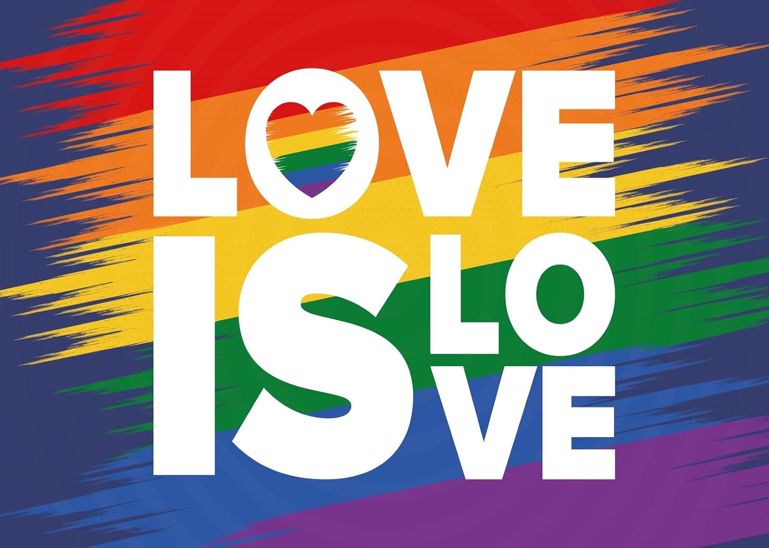 Amazon.com : BELECO 9x6ft Fabric LGBT Pride Month Backdrop for ...