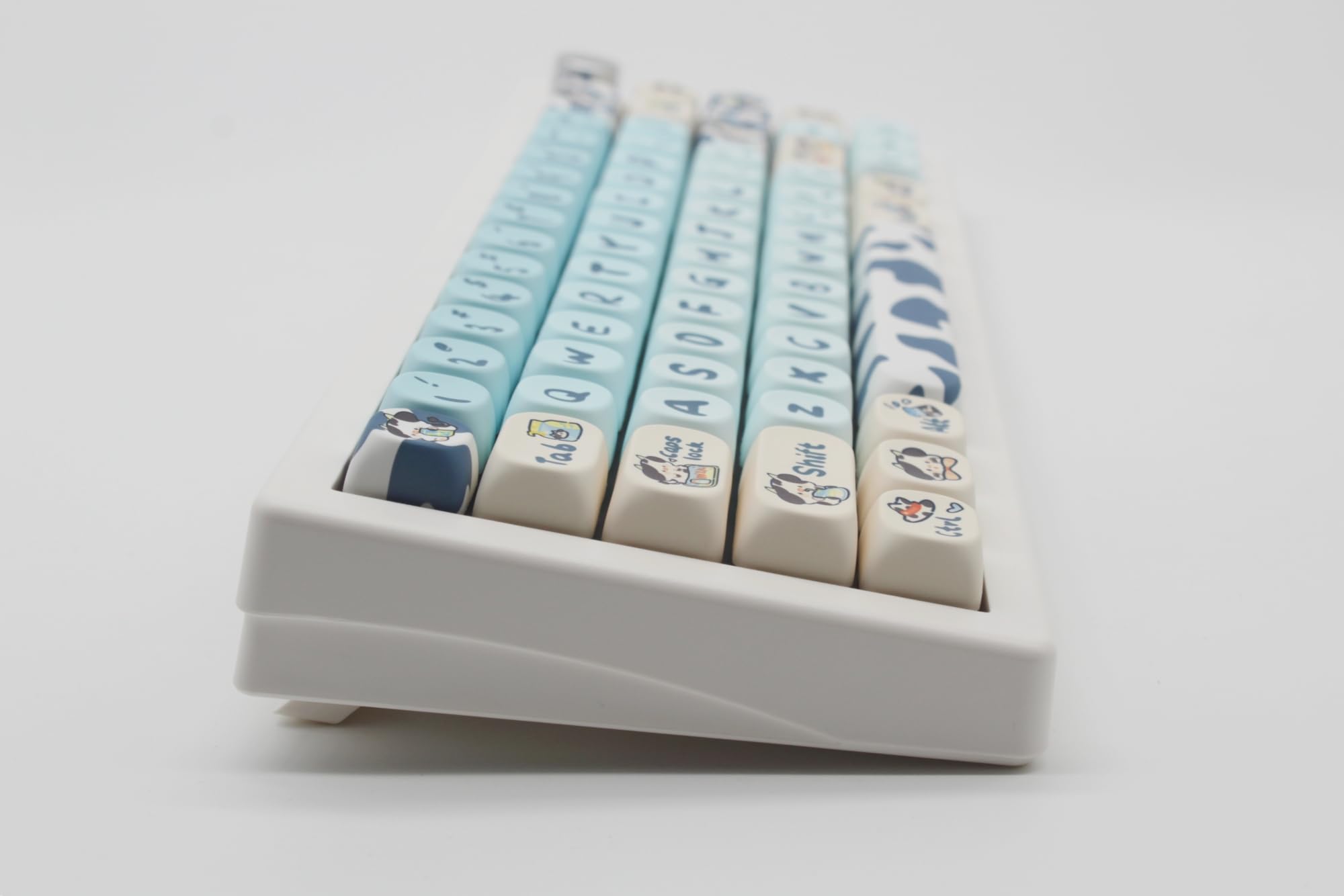 Snapklik.com : Cmokifuly MOA Profile Keycaps,Cute Keycaps Cow Custom ...