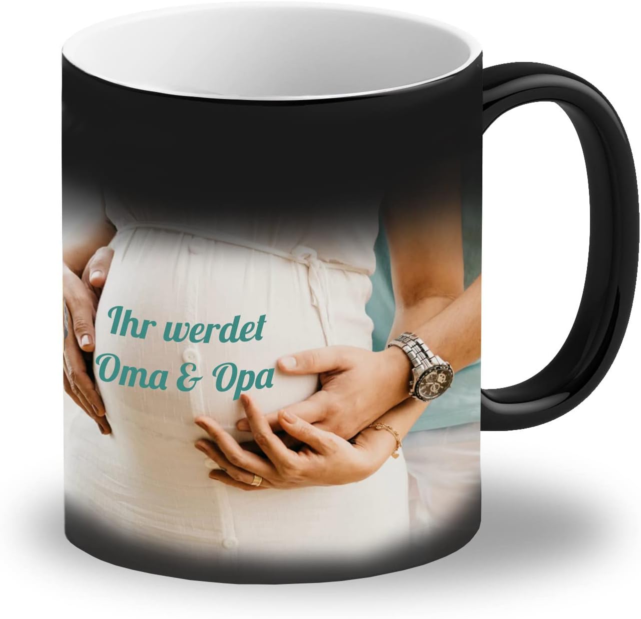 Mug Magique Personnalisé Avec Photo et Texte Tasse Personnalisable ...