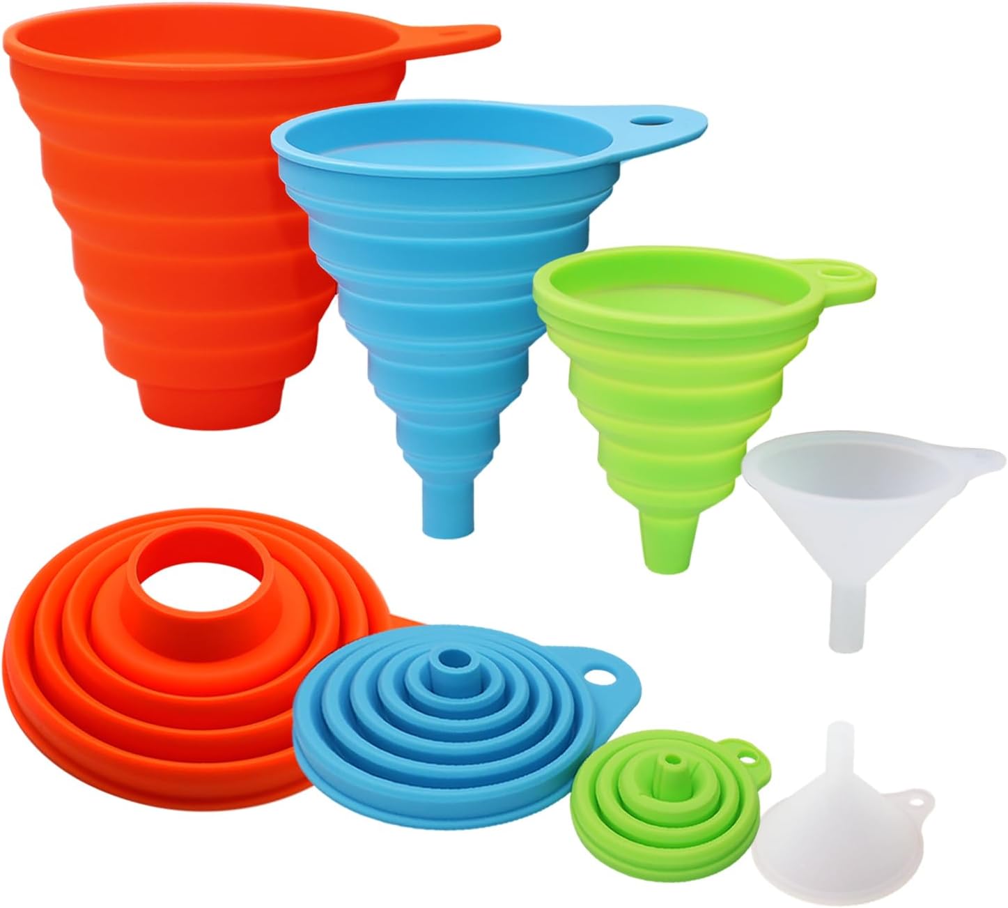 Amazon.com: PROGRESS INT Kitchen Tool Collapsible Funnel, 1 Count ...