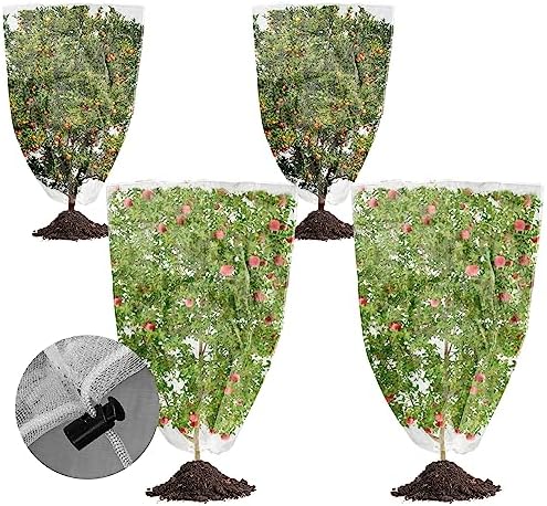 Amazon.com : Outlet [4 Pack] Garden Plant Netting - 2 Sizes, Net Cover ...